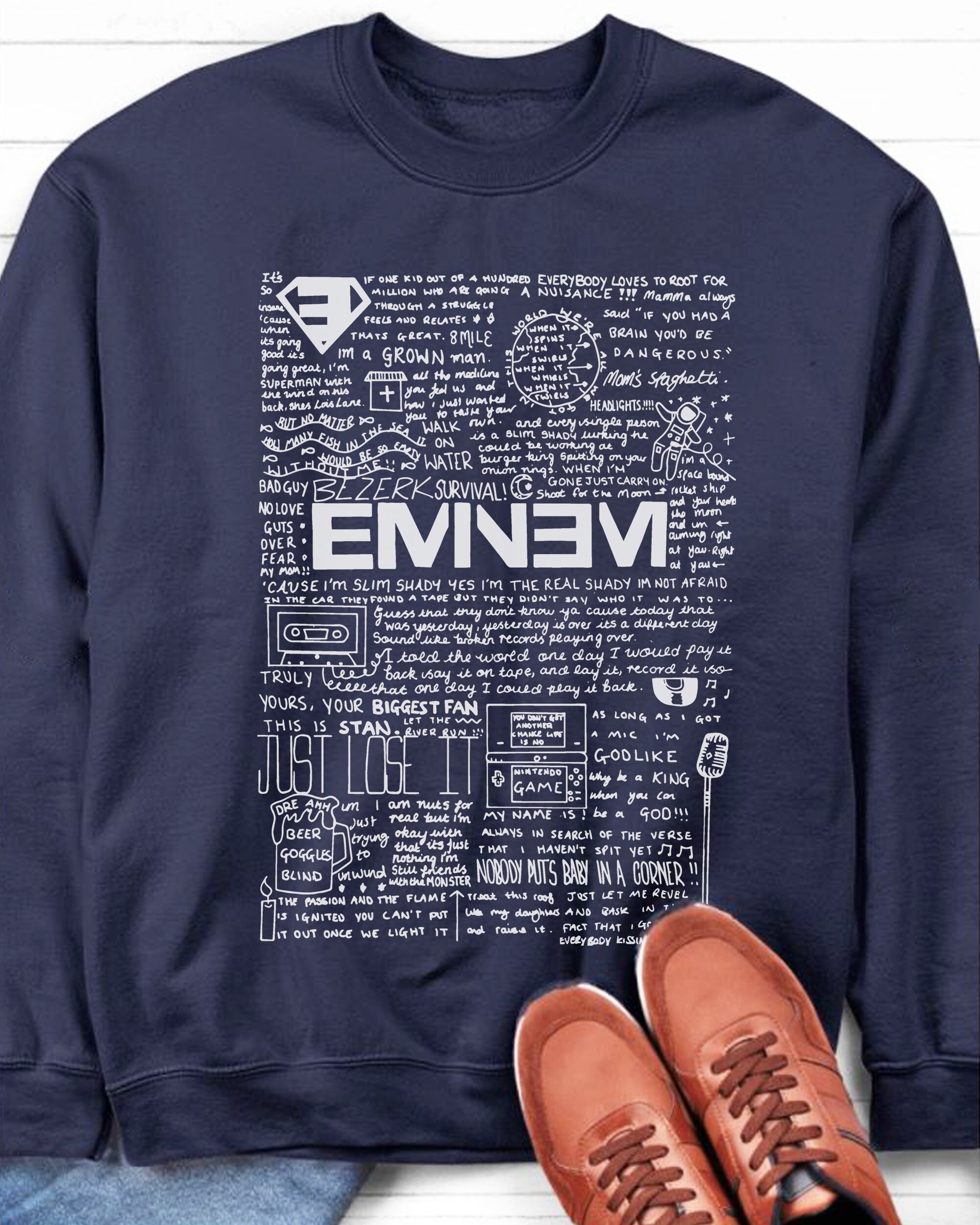 Eminem Eminem Sweatshirt Eminem Clothing Eminem Unisex | Etsy