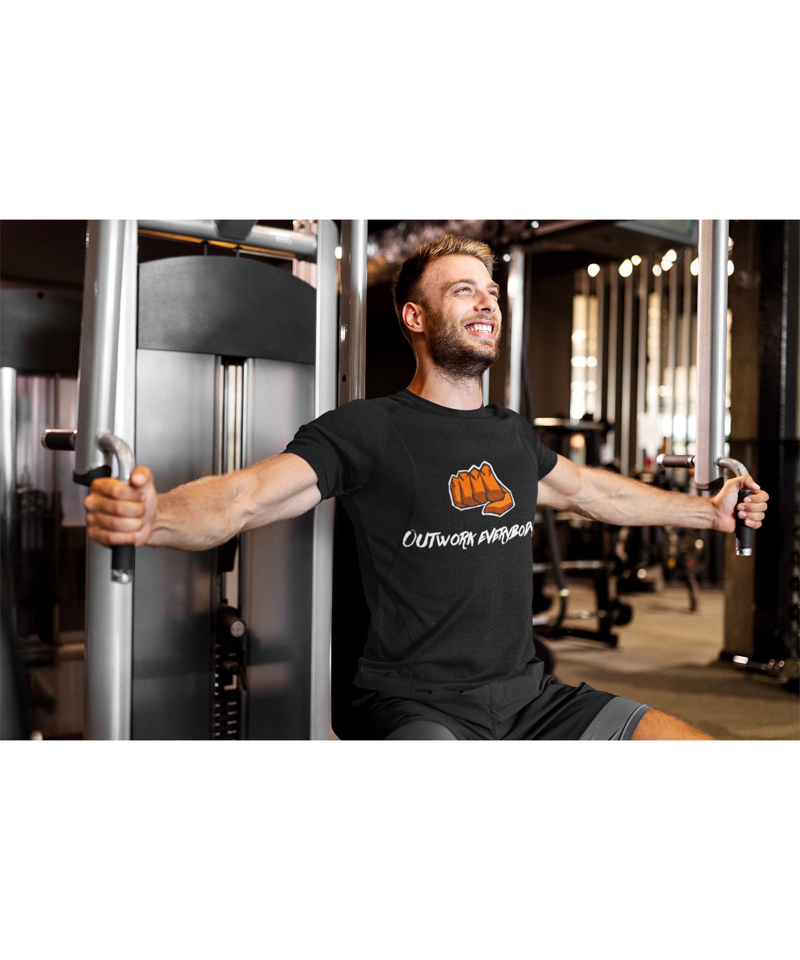 Outwork Everybody, Gym Shirt, Workout Shirt, Fitness Shirt, Gym Lovers ...