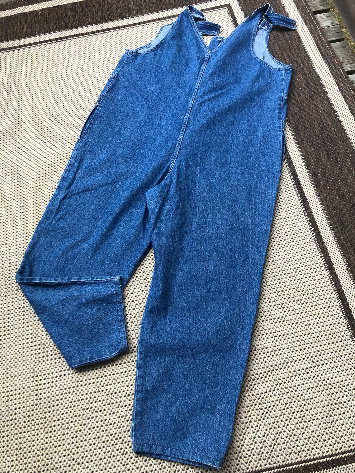 Vintage Rebel Denim Baggy Overalls - Etsy