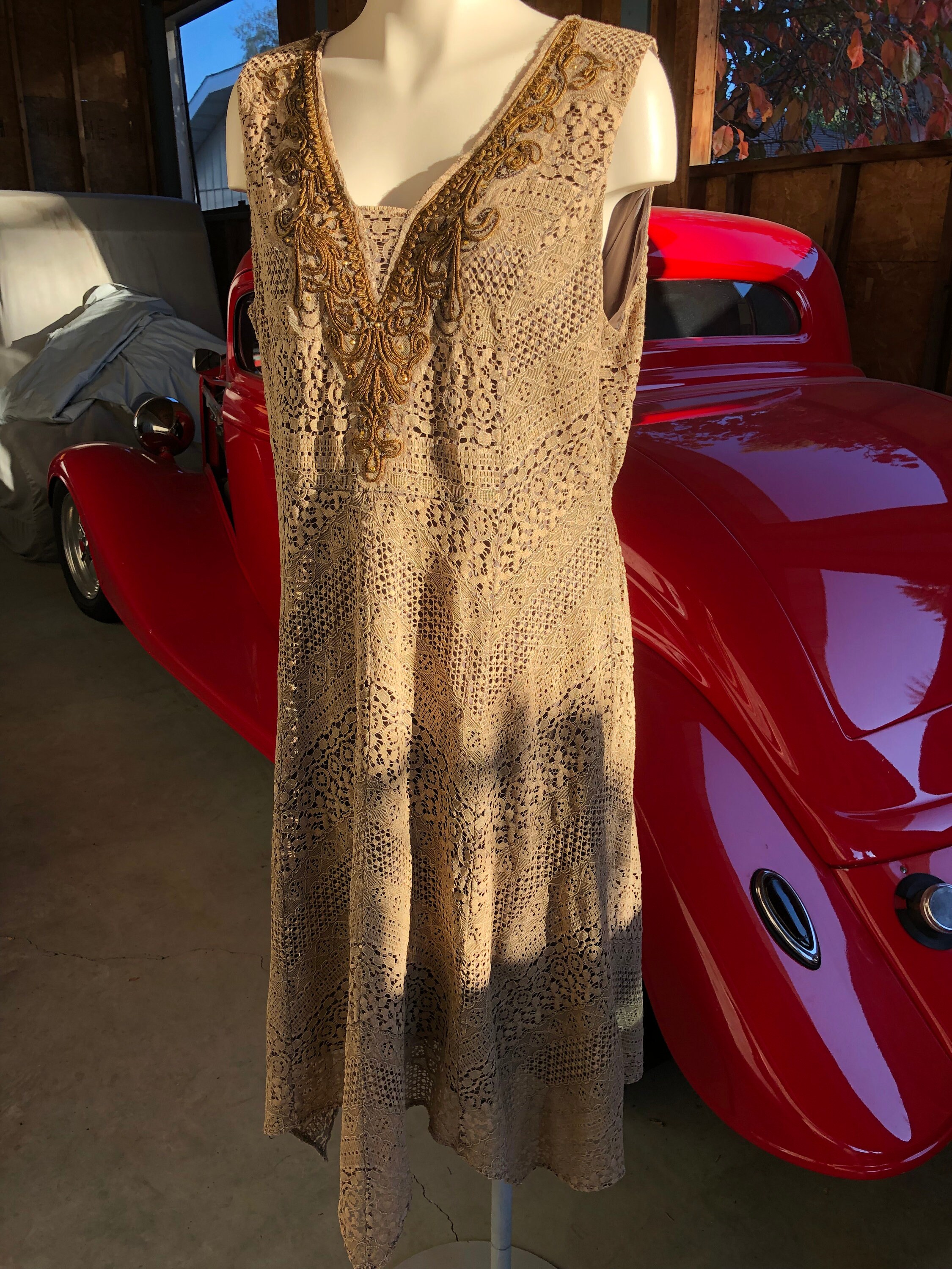 Reba Lace Embroidered Sleeveless Line Boho Dress - Etsy