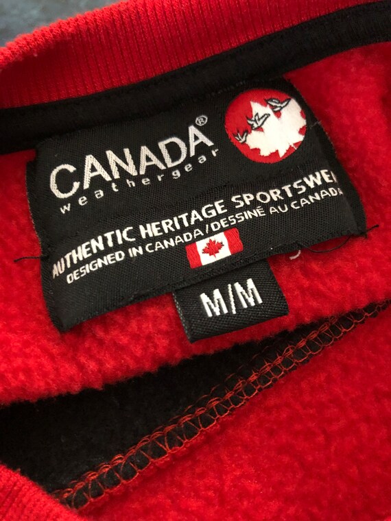 Retro Canada Weather Gear Crew Neck - Gem