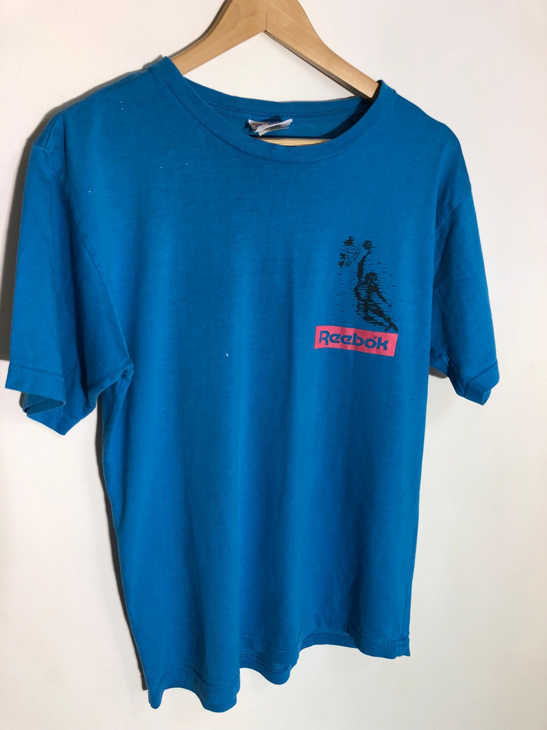 Vintage Reebok Slam Dunk T Shirt - Etsy