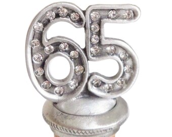 65th Birthday Wine Bottle - Etsy