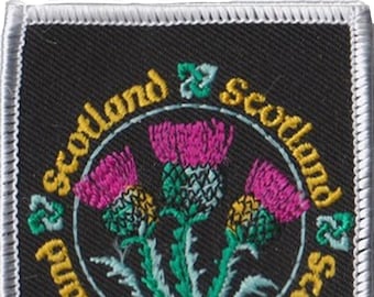 Scottish Thistle Patch - Etsy