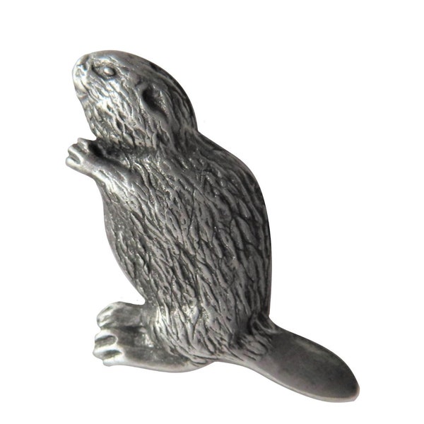 Beaver Brooch - Etsy