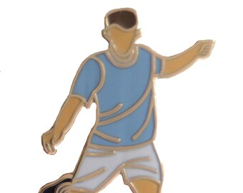 Football Player Pin | Etsy