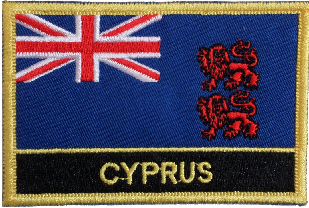 Cyprus 1922 - 1960 Flag Rectangular Embroidered Patch - Etsy
