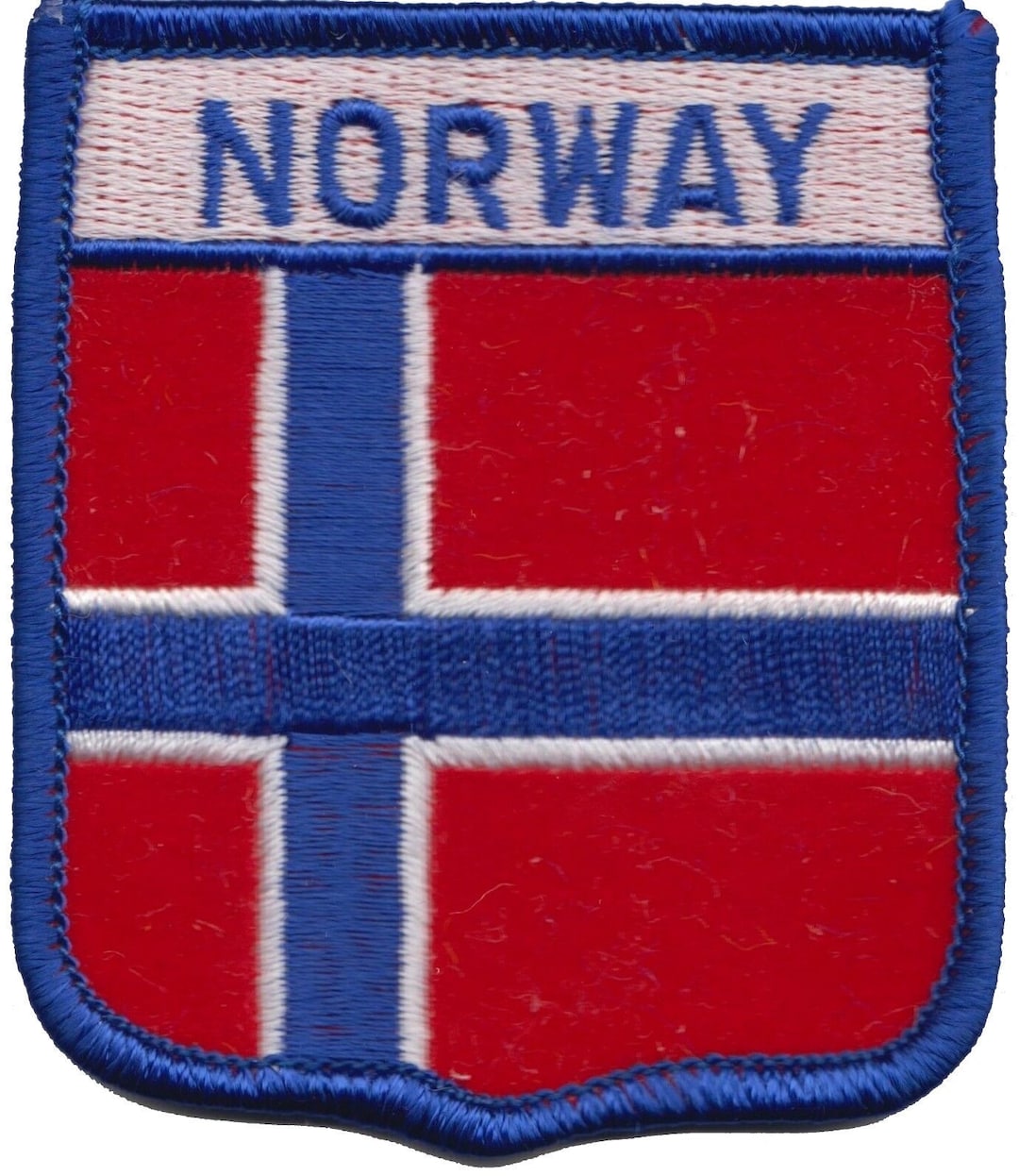 Norway Flag Embroidered Patch - Etsy