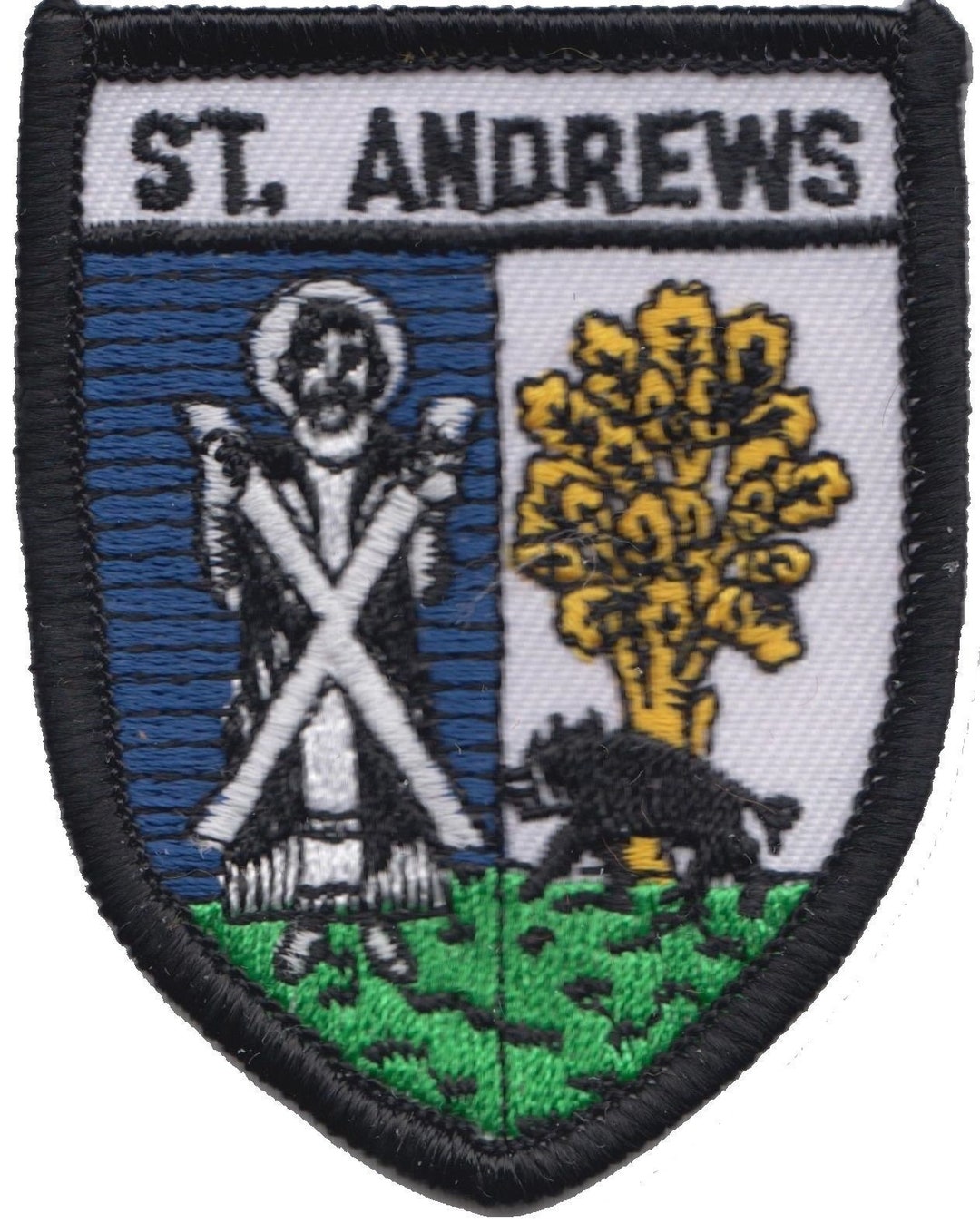 St Andrews Fife Scotland Shield Embroidered Patch - Etsy