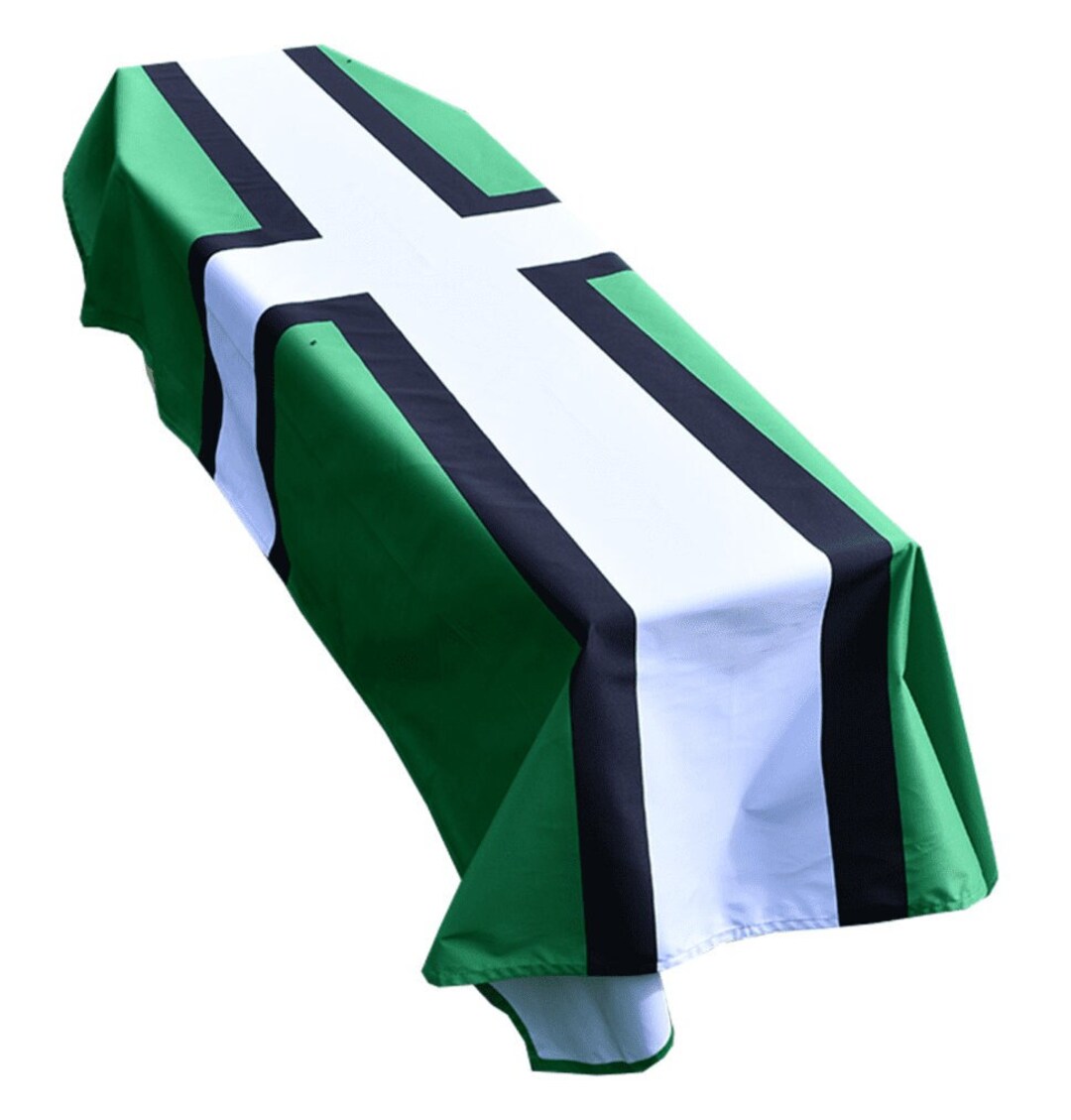 Devon Coffin Drape Flag - Premium Quality and Made in the UK - Fast ...