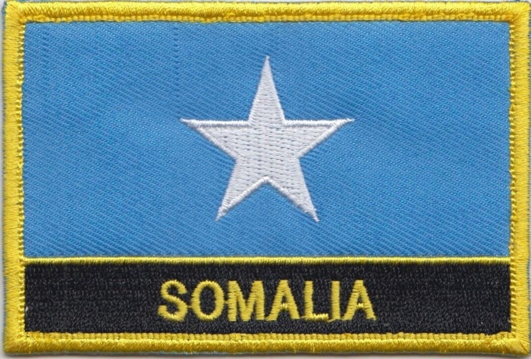 Somalia Flag Rectangular Embroidered Patch - Etsy