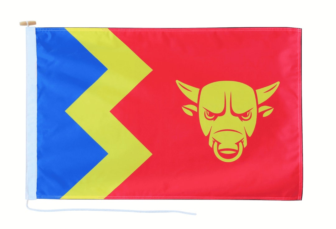 Birmingham City Flag With Eyelets or Rope and Toggle - Hand Made in the ...