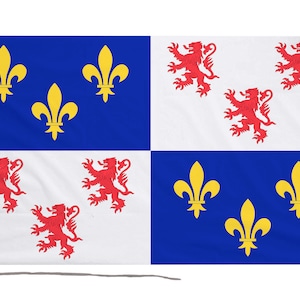 Picardy Flag With Eyelets or Rope and Toggle - Hand Made in the UK - Etsy