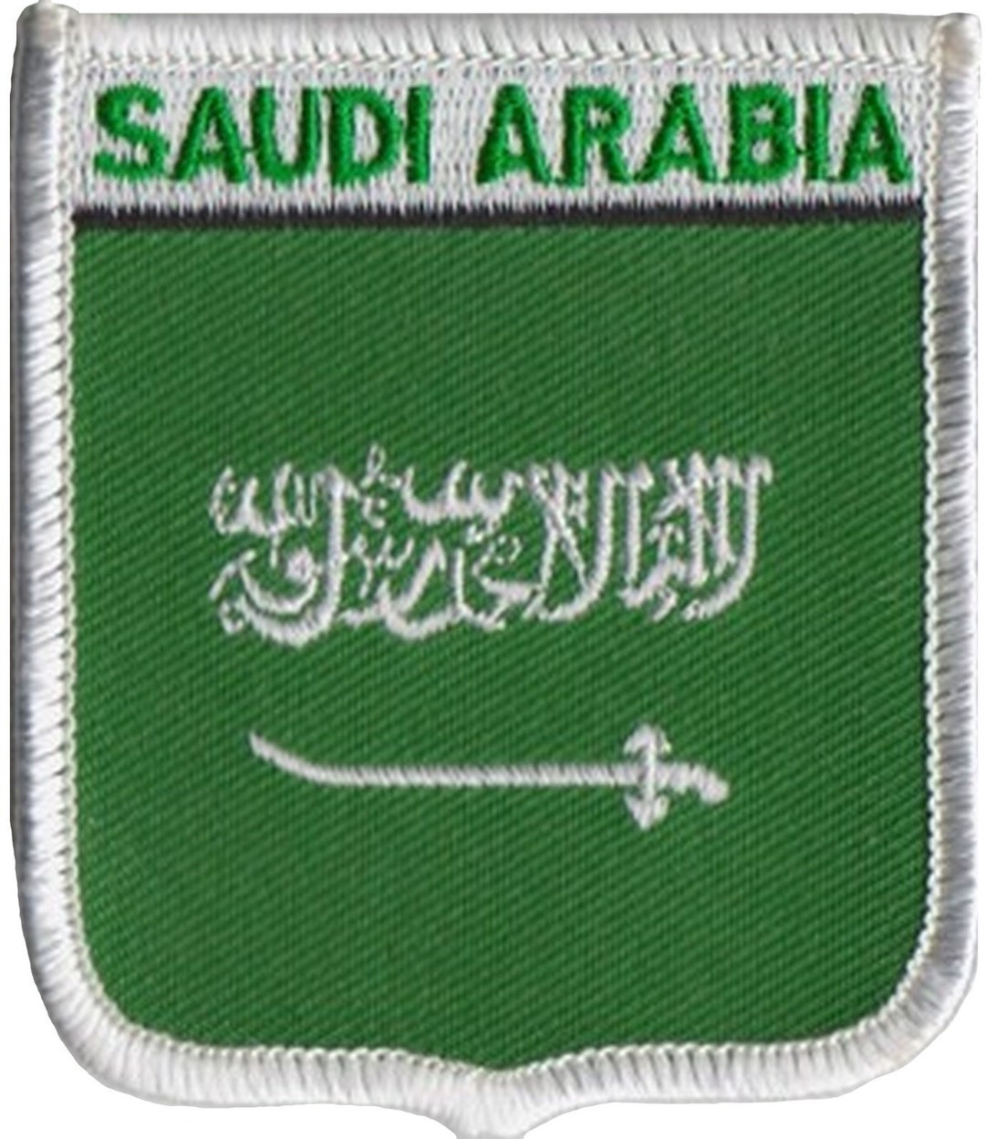 Saudi Arabia Flag Embroidered Patch - Etsy