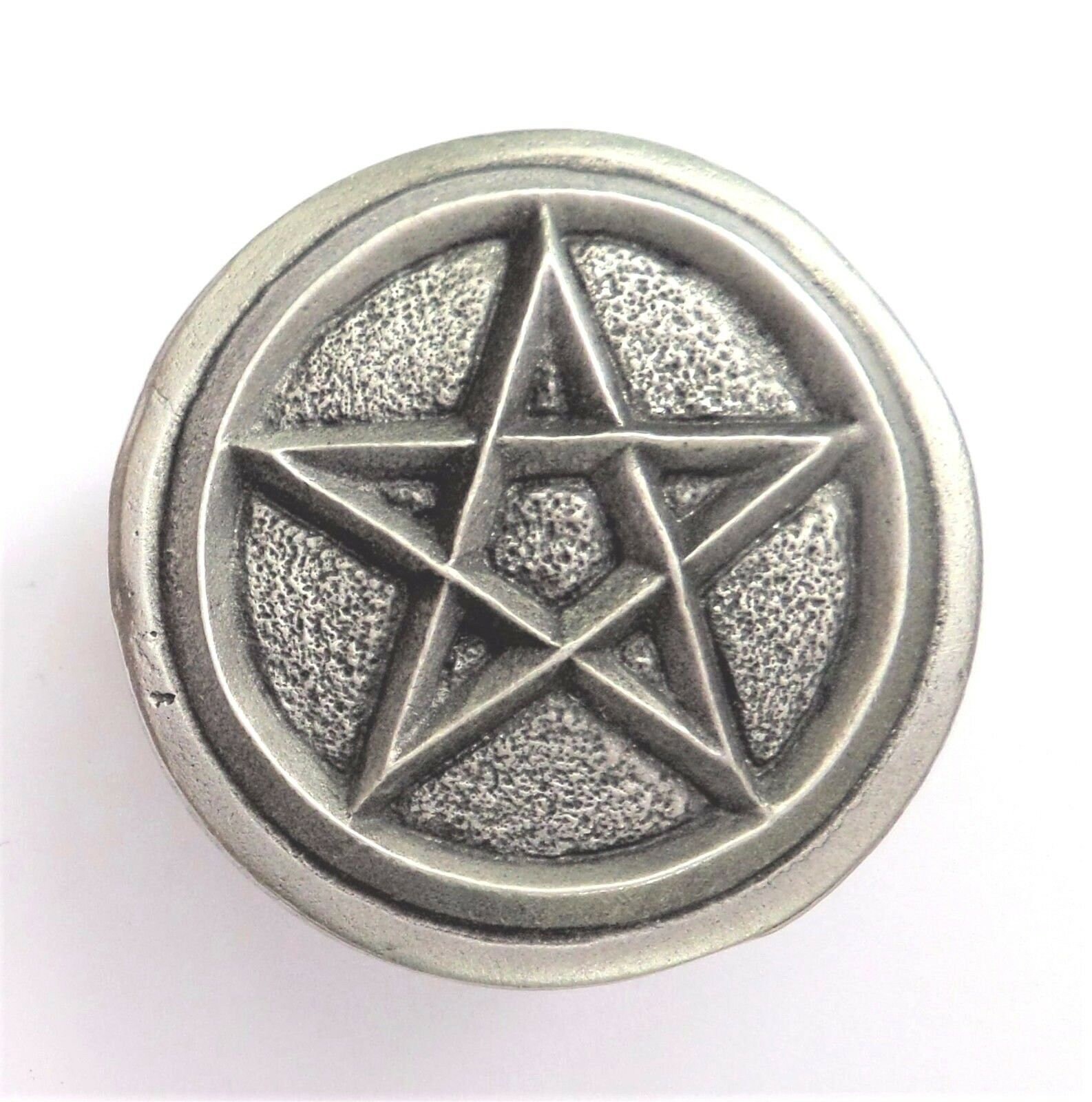 Pentagram Small Pewter Trinket Box Hand Made in the United | Etsy