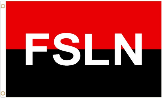 Sandinista National Liberation Front FSLN 5'x3' Flag | Etsy