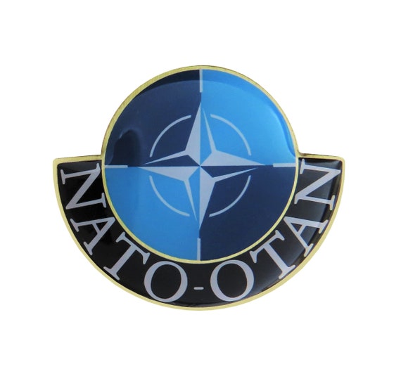 NATO North Atlantic Treaty Organisation Emblem Pin Badge - Etsy