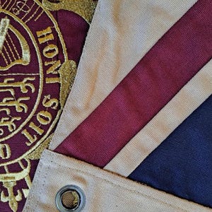Union Jack Royal Crest Fully Sewn Flag - 100cm X 50cm - 4 Eyelets - Etsy