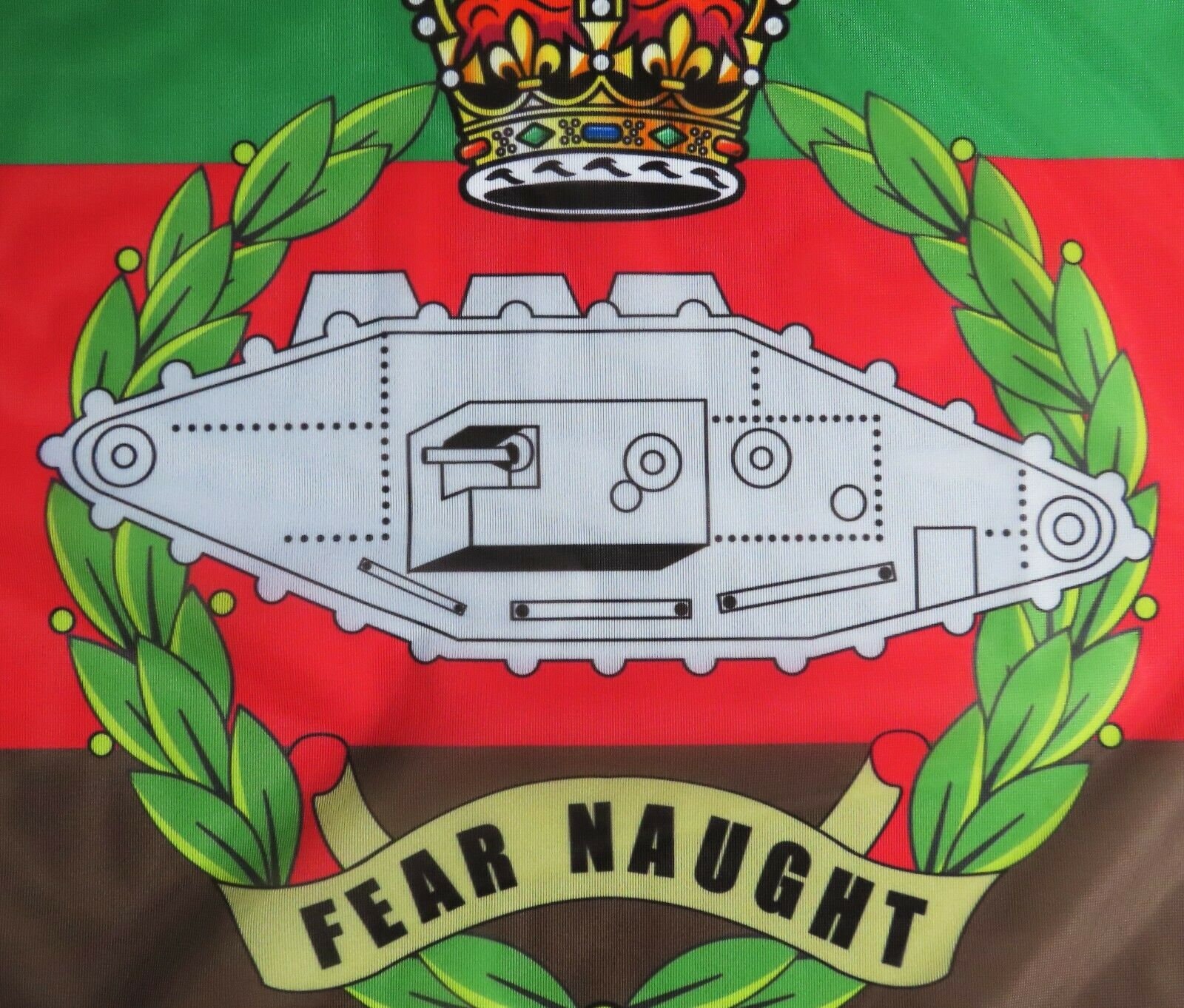 British Army Flag Royal Tank Regiment Hand Made in the UK - Etsy
