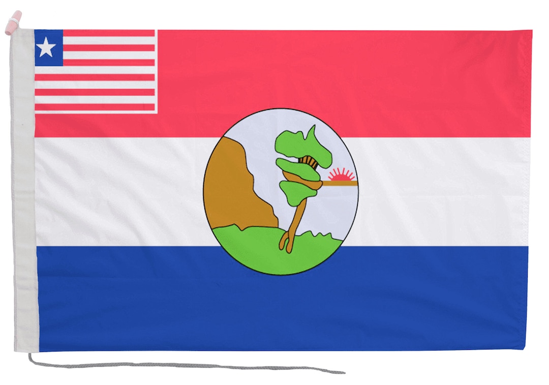 Nimba Flag With Eyelets or Rope and Toggle - Hand Made in the UK - Etsy