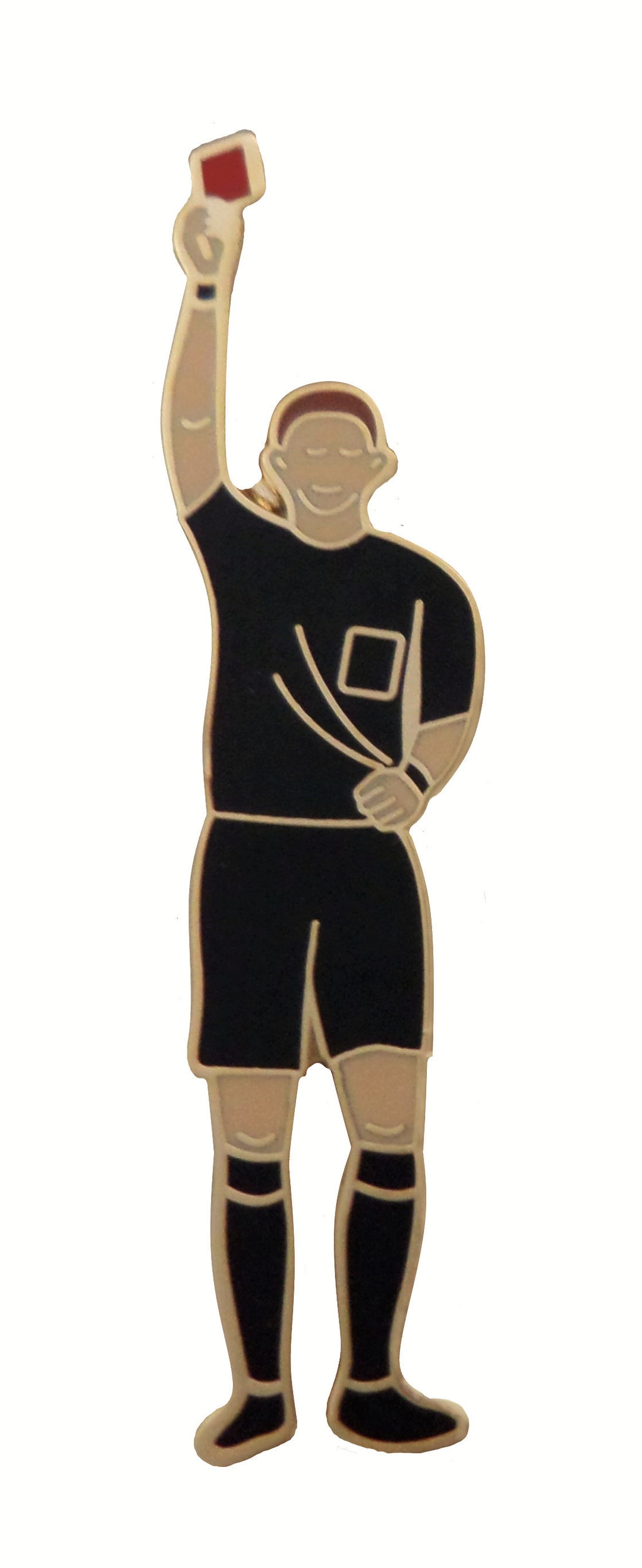 Football Soccer Player Pin Badge - Referee - Etsy