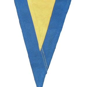 Nautical Signal Bunting - 40 Flags - Fully Sewn Cotton Aged & Vintage ...