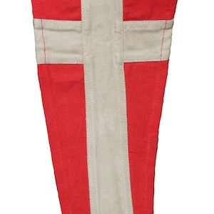 Nautical Signal Bunting - 40 Flags - Fully Sewn Cotton Aged & Vintage ...