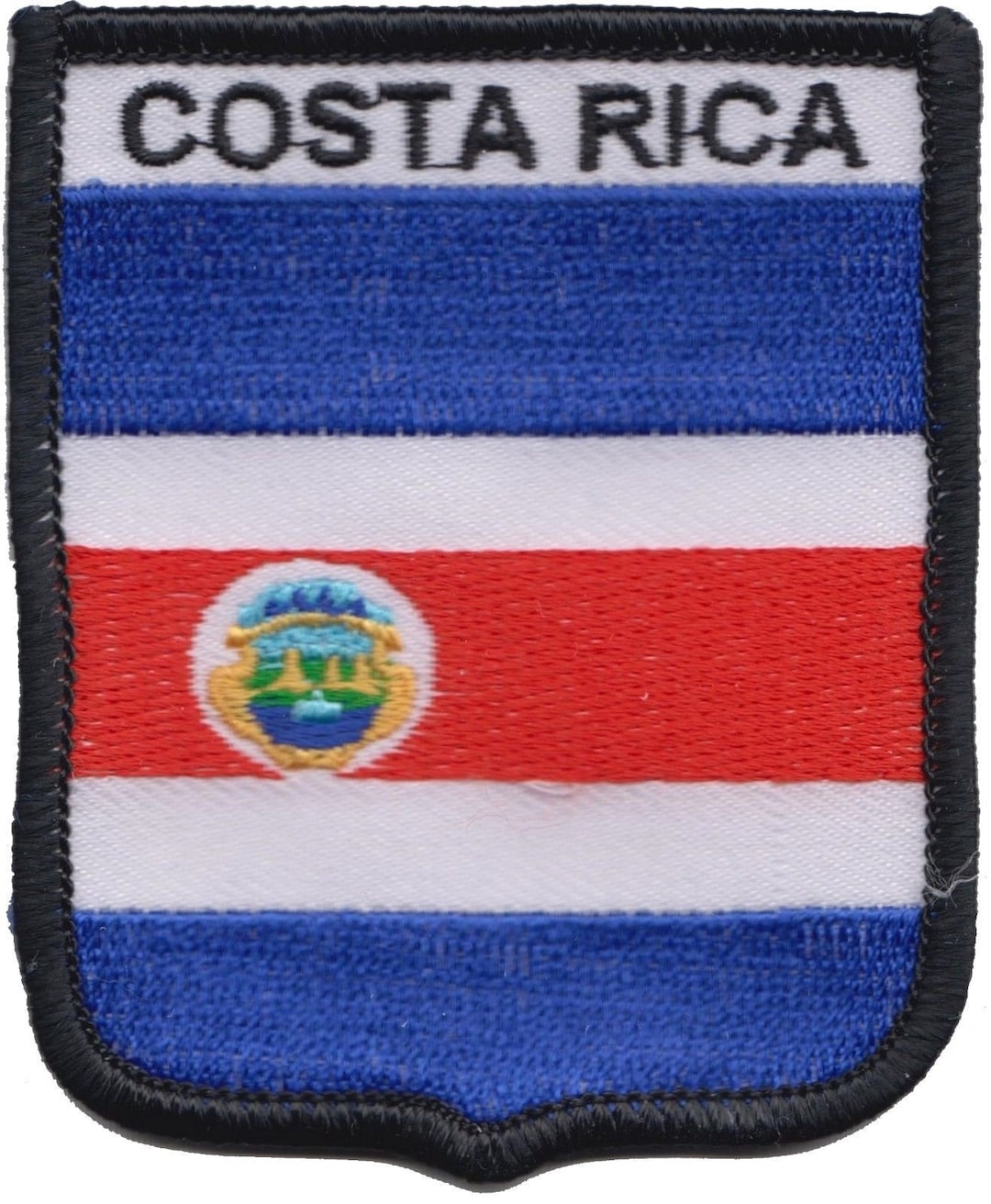 Costa Rica Flag Embroidered Patch - Etsy