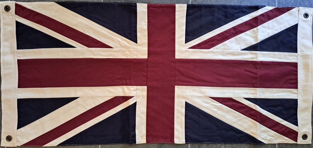 United Kingdom UK Union Jack Fully Sewn Cotton Flag - 100cm X 50cm - Etsy