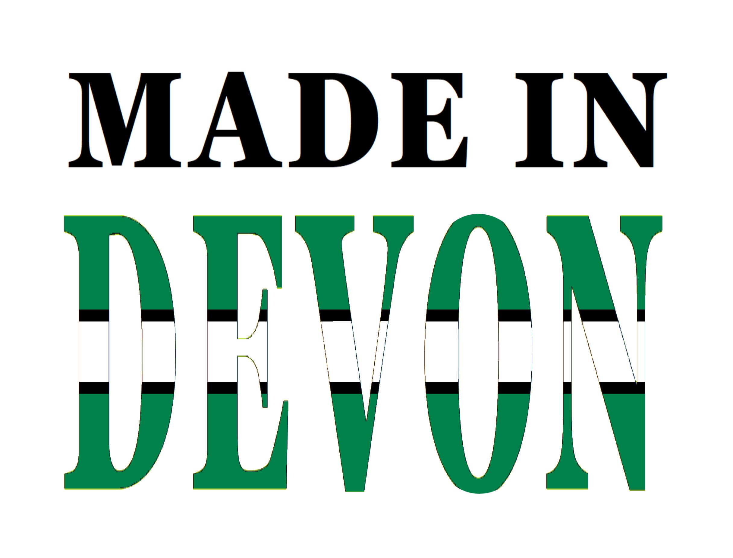 Devon County Flag Car Sticker Shield self-cling Made in | Etsy UK