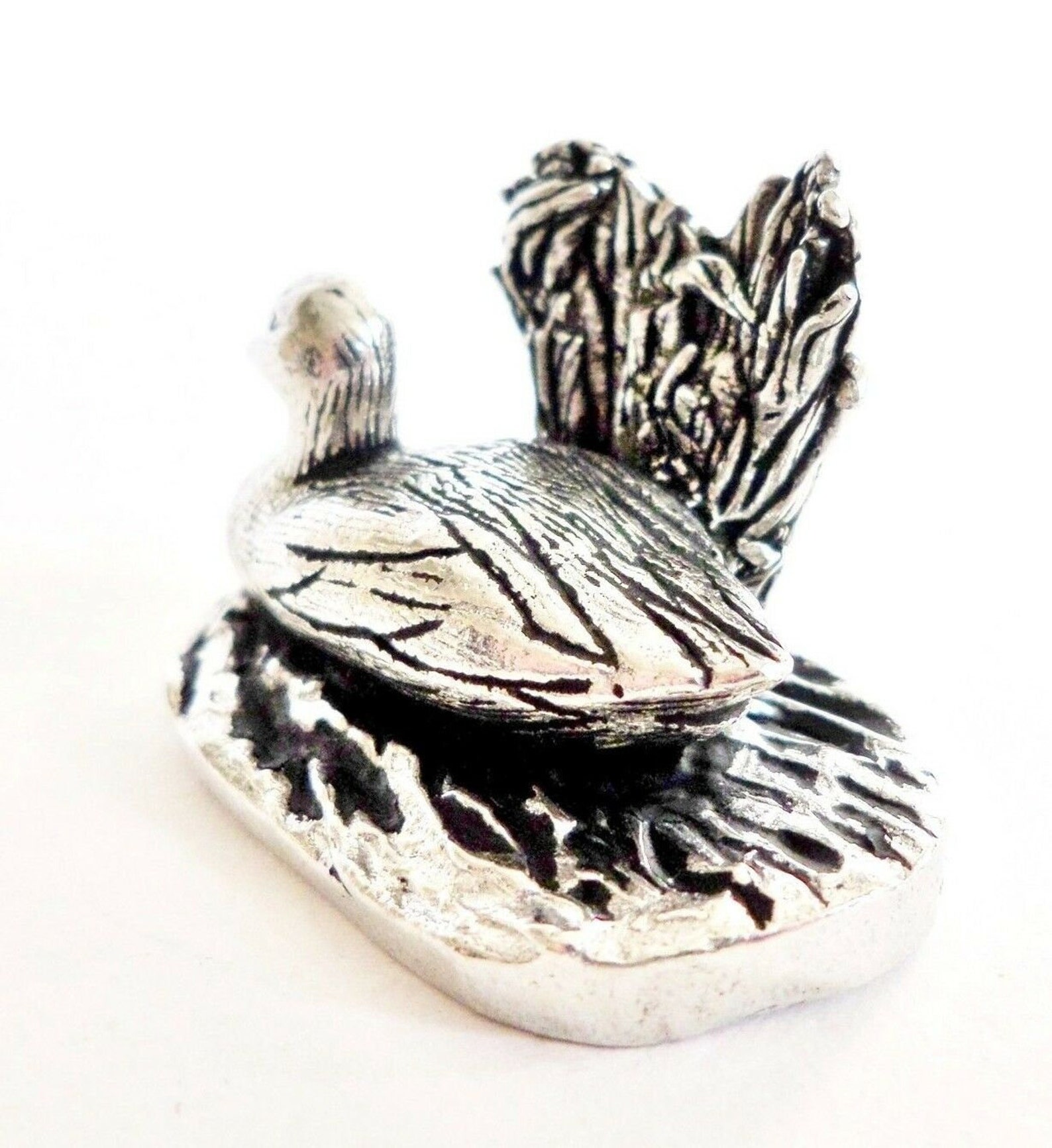 Mallard Duck Solid Pewter Ornament Hand Made in Cornwall - Etsy
