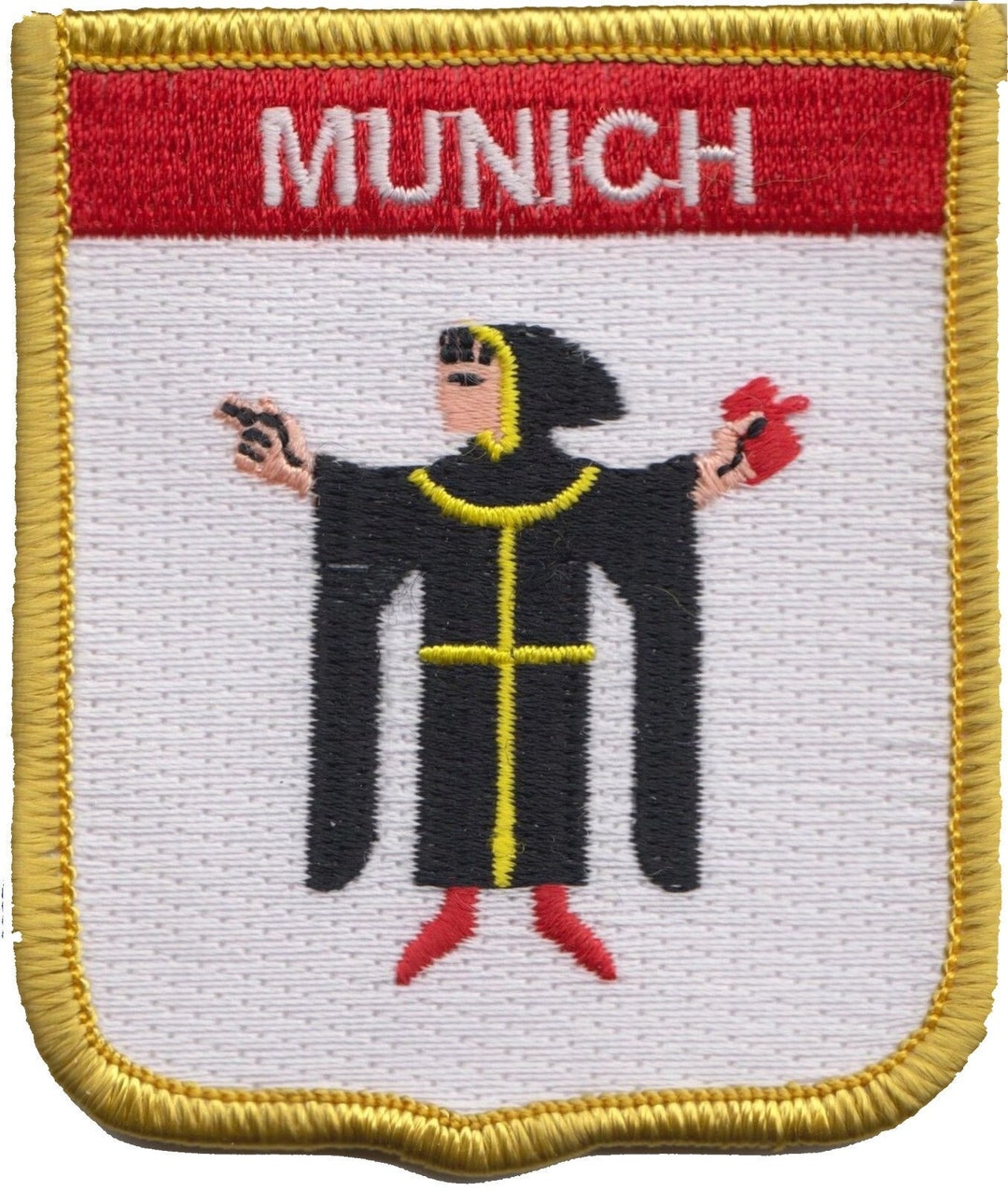 Munich Shield Embroidered Patch - Etsy