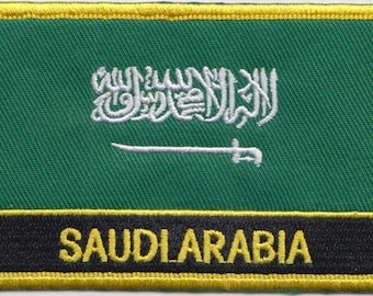 Saudi Arabia Flag Embroidered Patch - Etsy