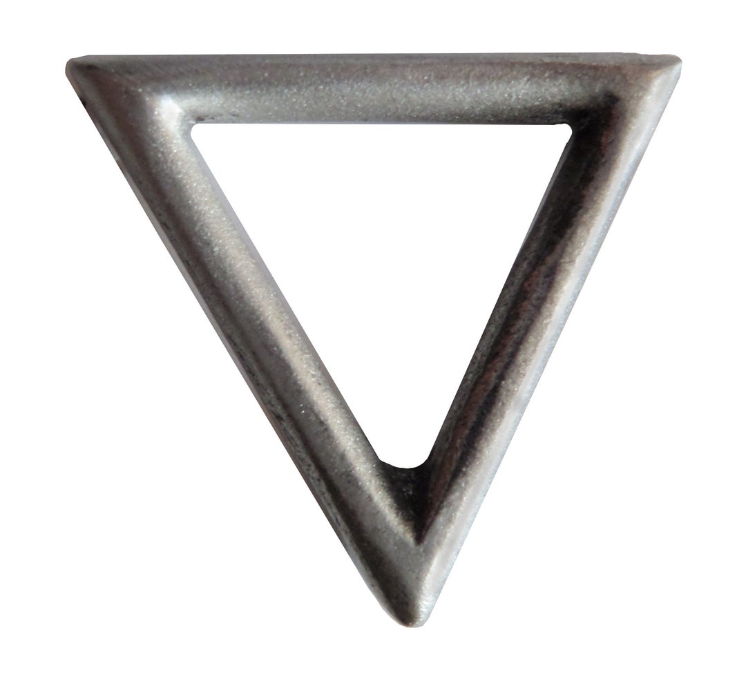 Water Alchemical Symbol Pewter Pin Badge - Hand Made in the United ...