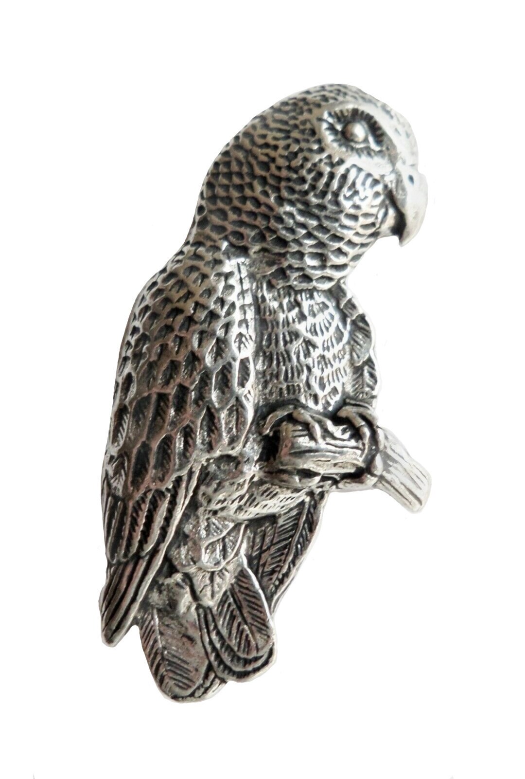 Macaw Parrot Pewter Pin Badge Hand Made in Cornwall - Etsy