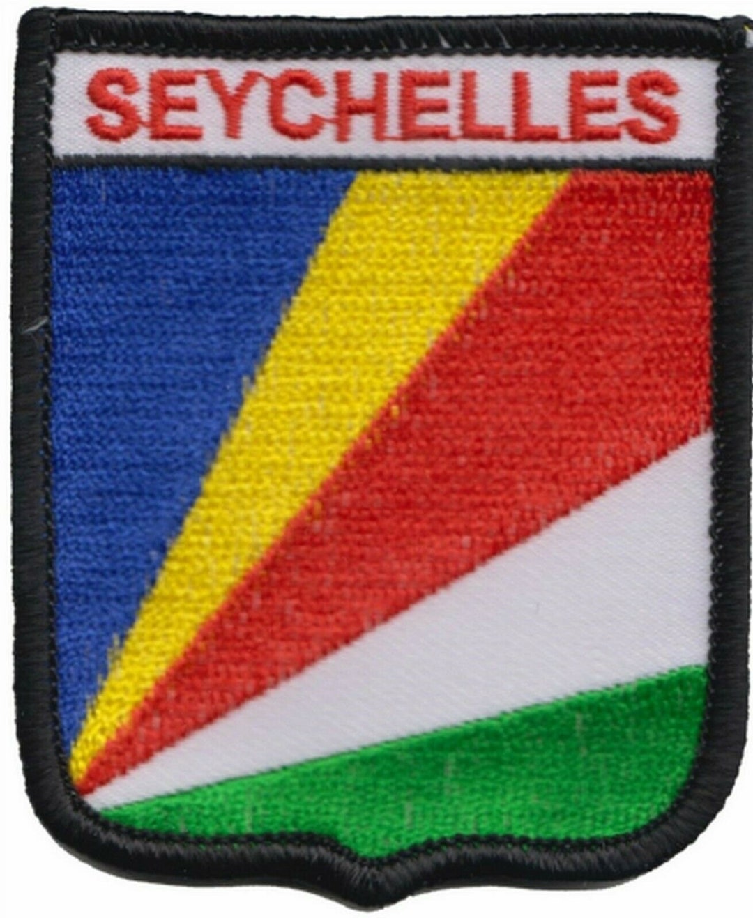 Seychelles Flag Embroidered Patch - Etsy