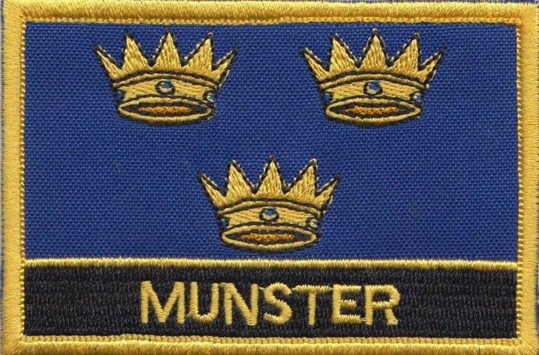 Munster Province Flag Rectangular Embroidered Patch - Etsy