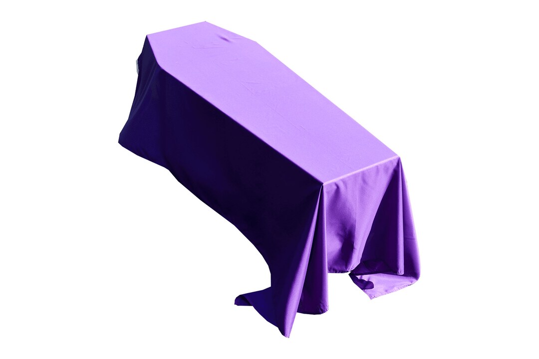 Plain Purple Coffin Drape Flag - Quick Dispatch - Etsy