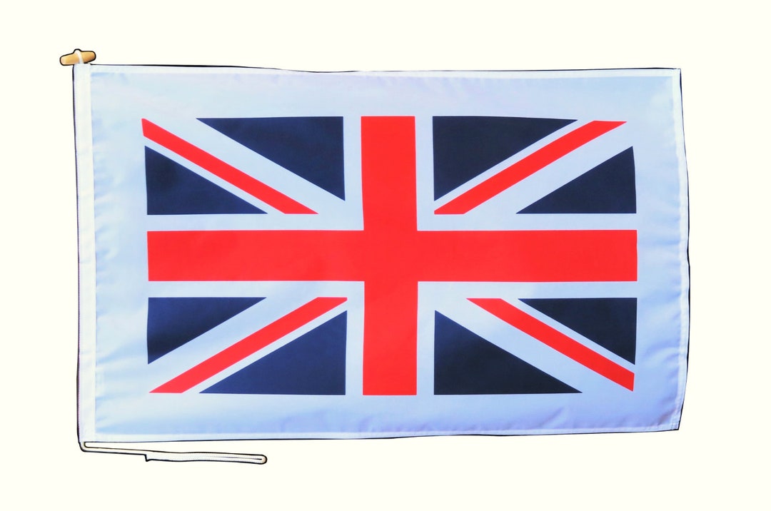 Civil Jack (pilot Jack) UK Flag - Hand Made in the UK - Various Sizes ...