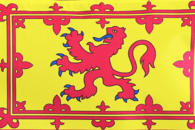 United Kingdom Royal Standard Flag With Eyelets or Rope and - Etsy