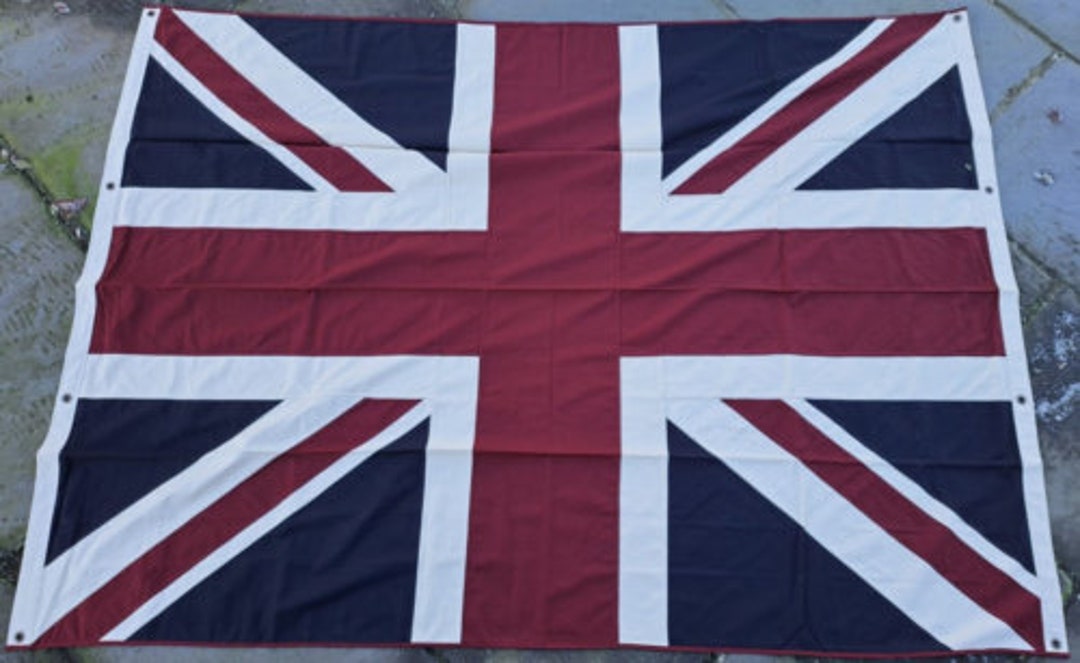 United Kingdom Union Jack Fully Sewn Flag 240cm X 180cm With 8 Eyelets ...