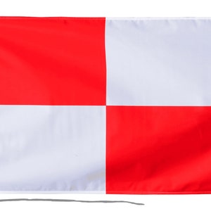 Beach Safety Emergency Evacuation Flag With Eyelets or Rope and Toggle ...