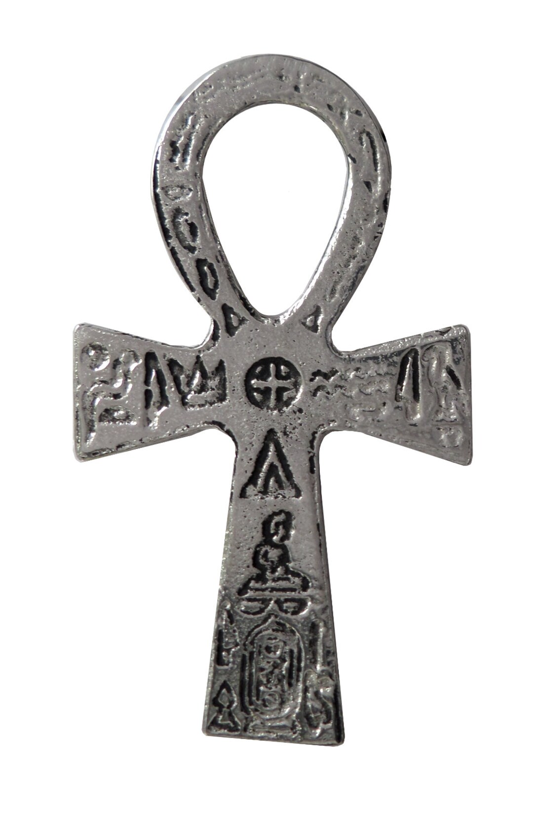 Ankh Key of Life Pewter Pin Badge - Hand Made in Cornwall - Etsy