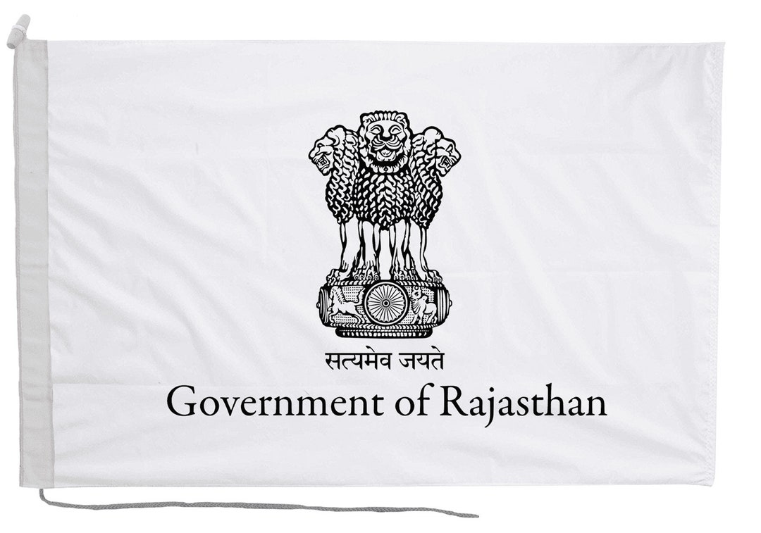 Rajasthan Flag With Eyelets or Rope and Toggle - Hand Made in the UK - Etsy