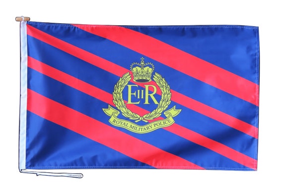 British Army Flag Royal Military Police Hand Made in the - Etsy