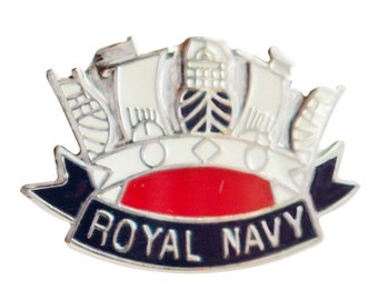 Navy Pin | Etsy