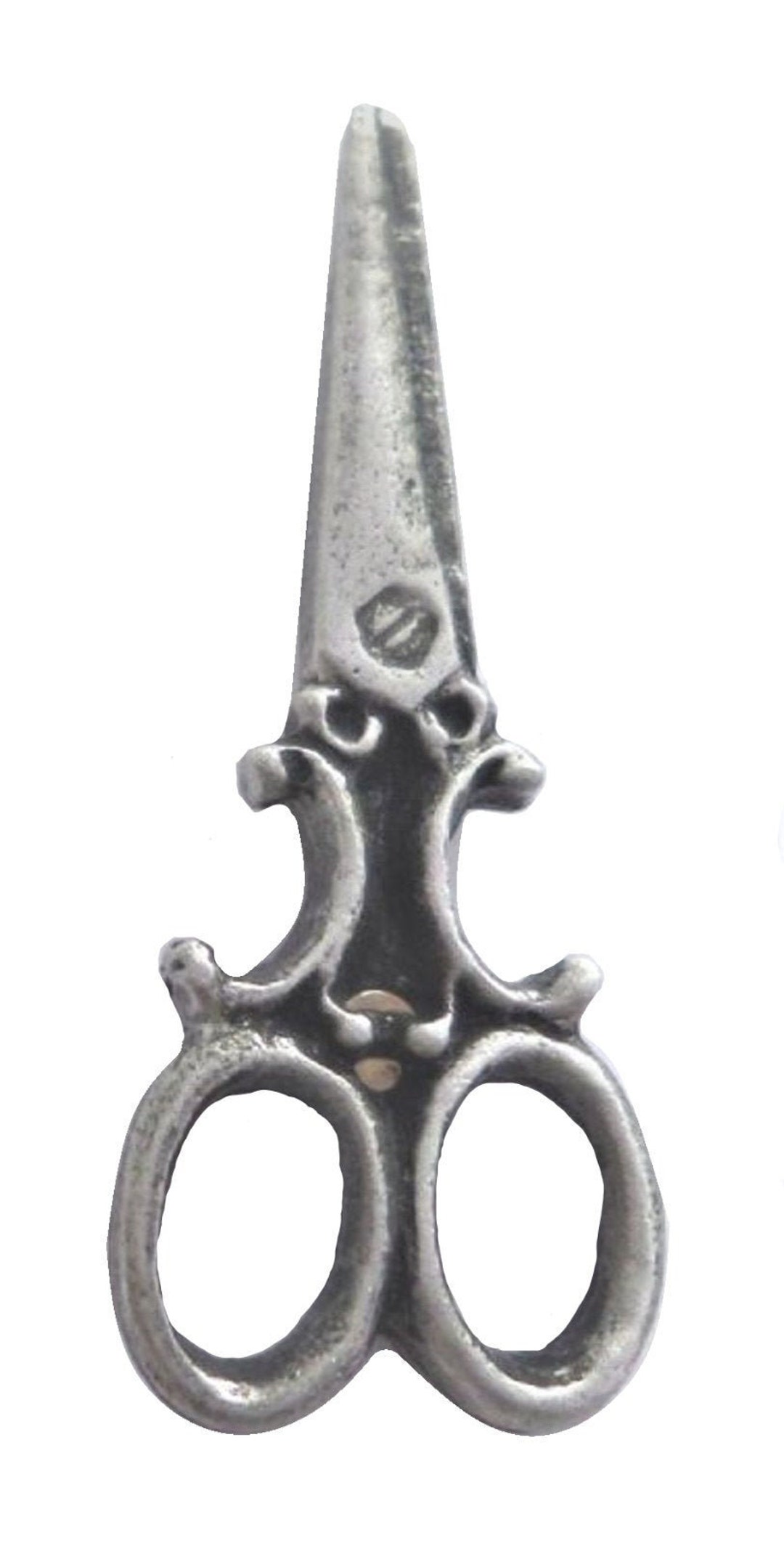 Tailors' Sewing Scissors Pewter Pin Badge - Hand Made in the United ...