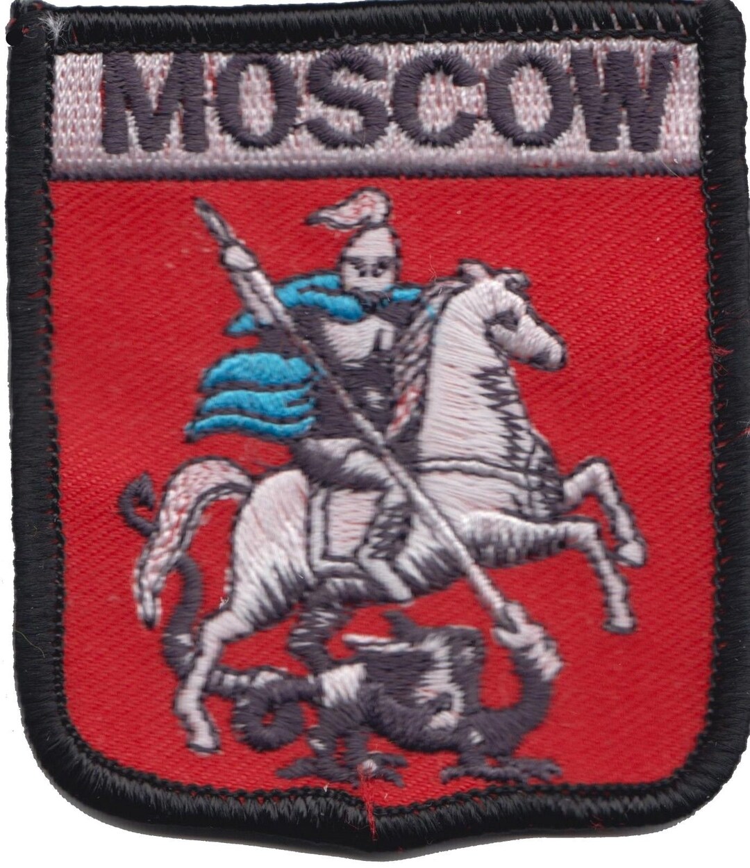 Moscow Embroidered Patch - Etsy