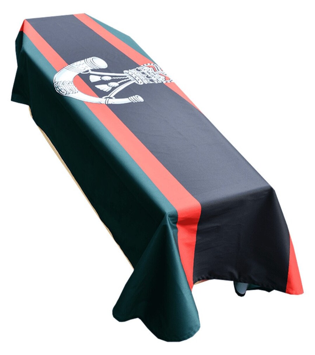 British Army the Rifles Coffin Drape Flag - Premium Quality and Made in ...