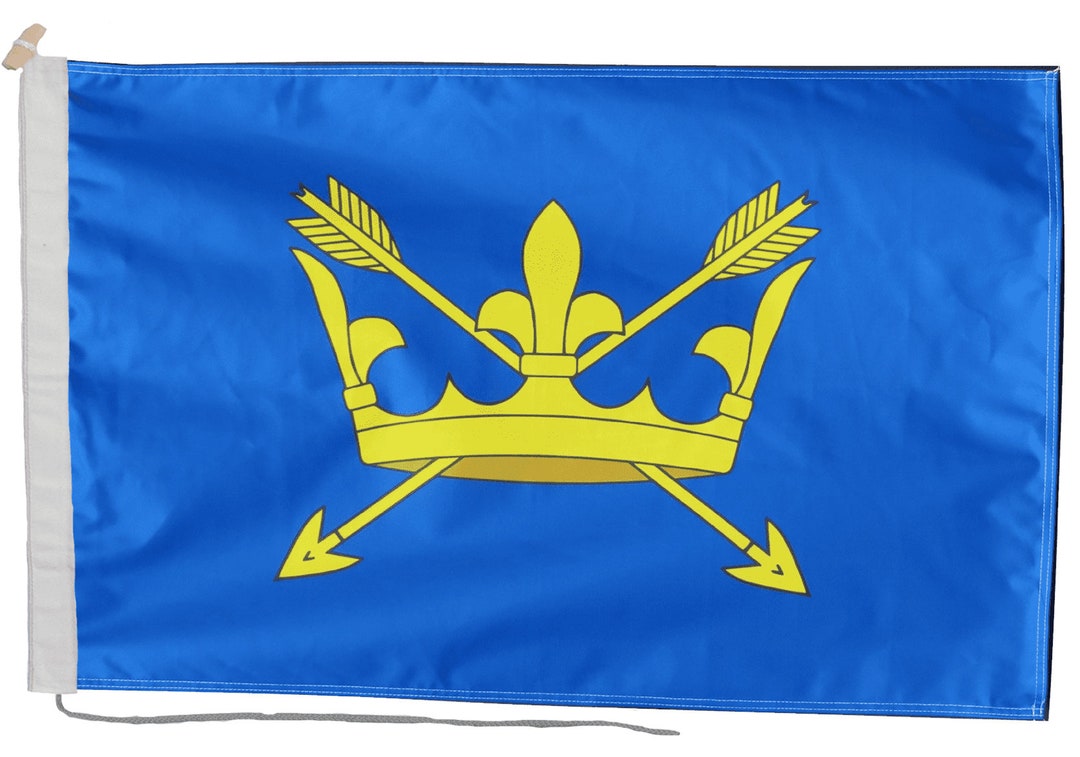 Suffolk Flag With Eyelets or Rope and Toggle - Hand Made in the UK - Etsy